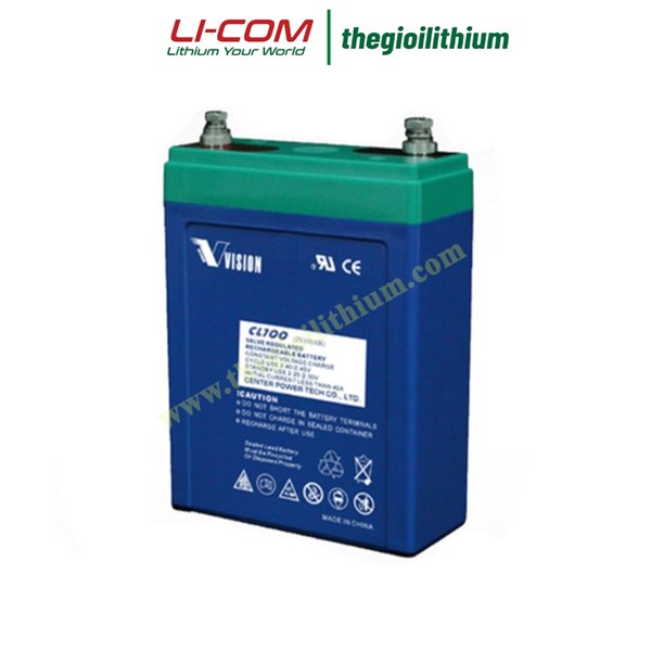 Ắc quy lưu trữ cho điện lực 2V, 600Ah CL600 » Siêu Thị Lithium™